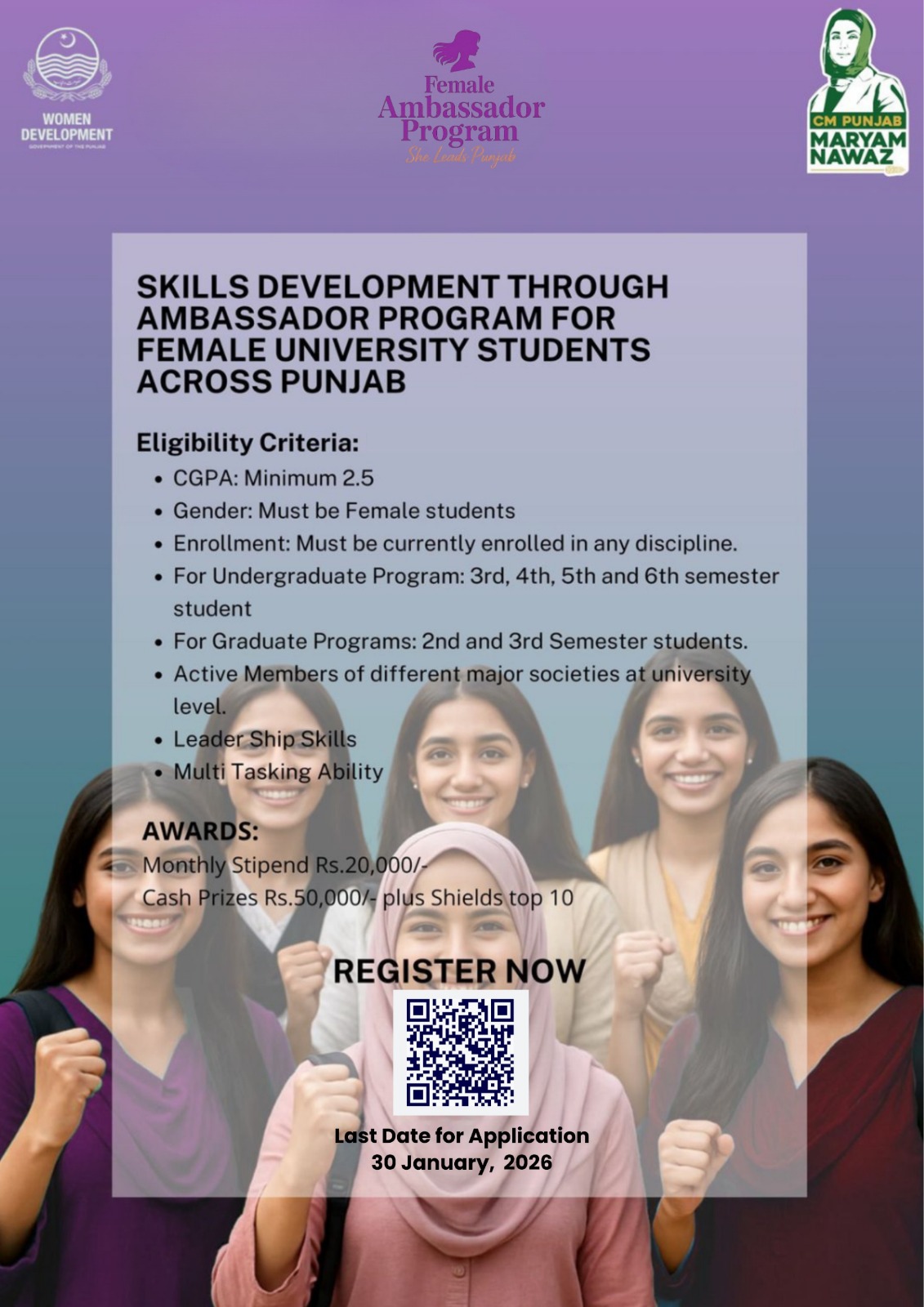 Ambassador Program for Female University Students | Empowering Future ...
